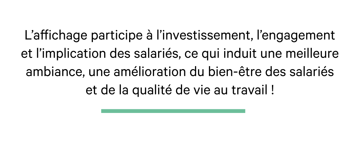 Affichage pour la communication interne : 5 méthodes